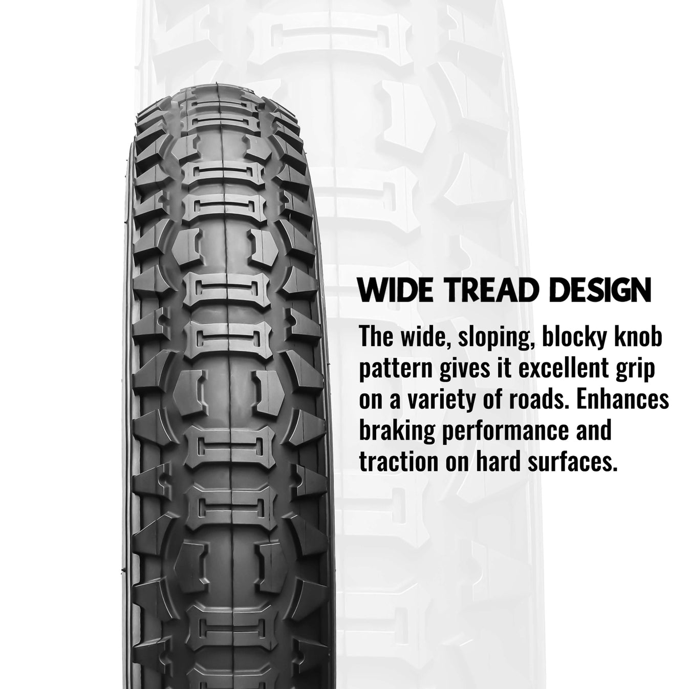 All-Terrain MTB & E-Bike Fat Tire 20/26” x 4“ - Hycline