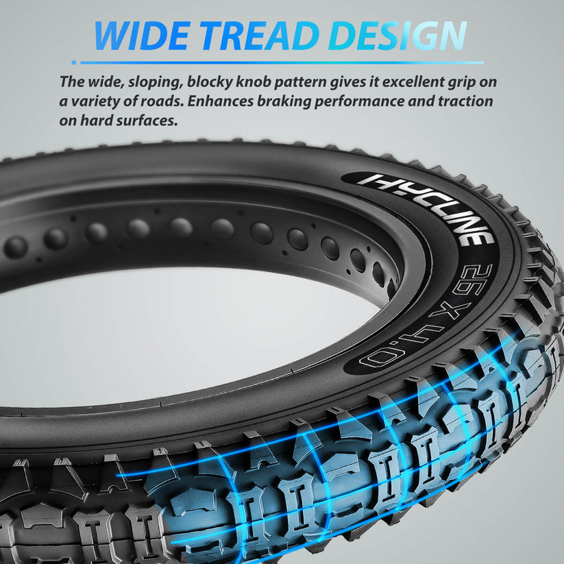 All-Terrain MTB & E-Bike Fat Tire 20/26” x 4“ - Hycline