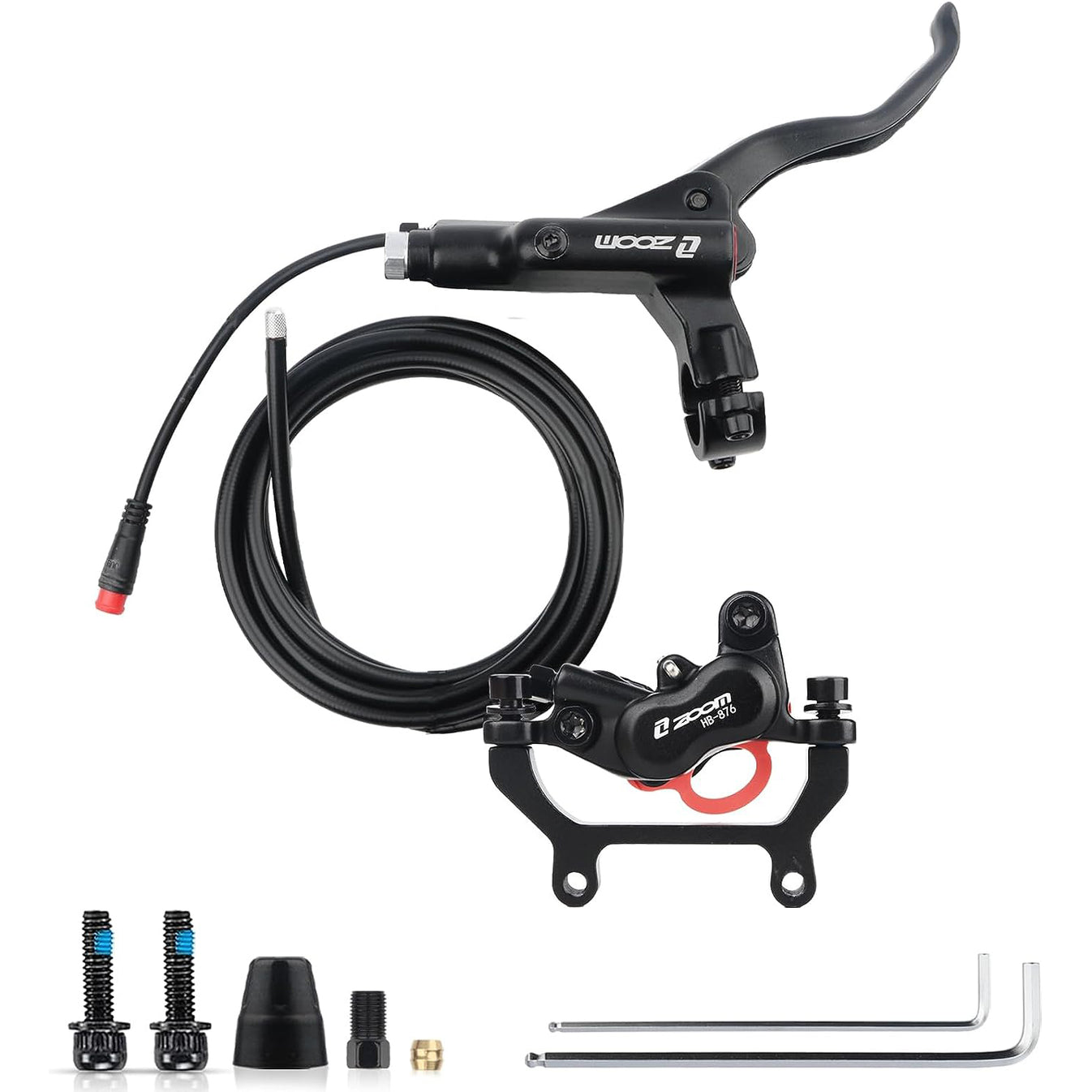 ZOOM HB-875E/876E Right Rear Hydraulic Brake For E-Bike – Hycline