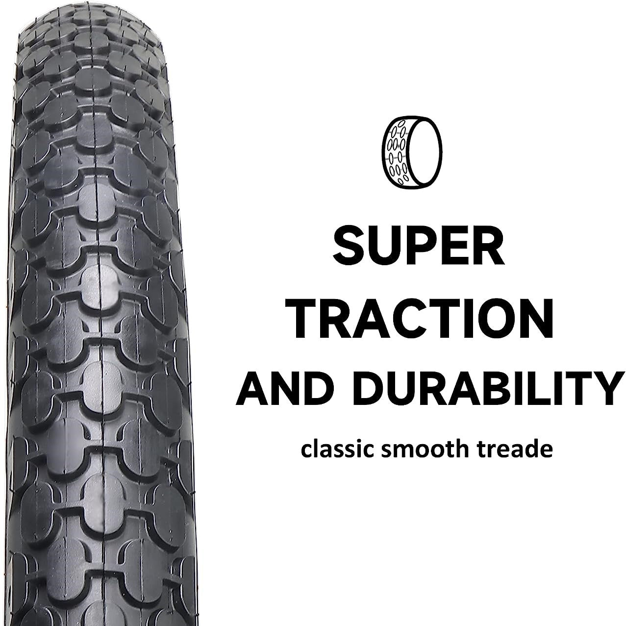 26"x2.125" Beach Cruiser Tires With Tubes - Best Commuting Tires – Hycline